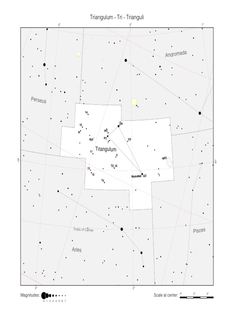 Triangulum - Tri - Trianguli: Perseus | PDF | Ptolemy | Sky