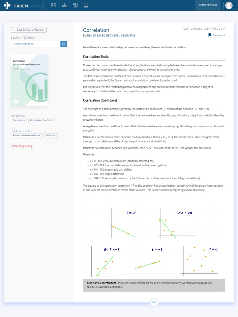 Correlation | PDF | Correlation And Dependence | Statistical Analysis