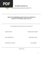 Addressing Improper Waste Disposal Issues | PDF | Waste | Waste Management