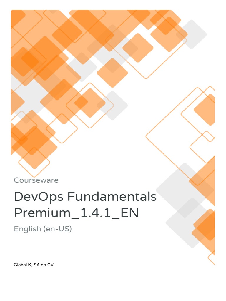 DASA DevOps Fundamentals FR 1.3.0 - eBook-English - (en-US) | PDF ...