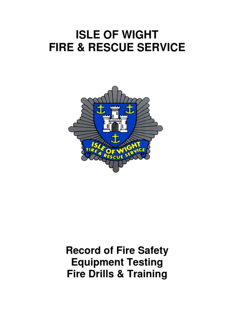 Log Book | PDF | Fire Safety | Firefighting