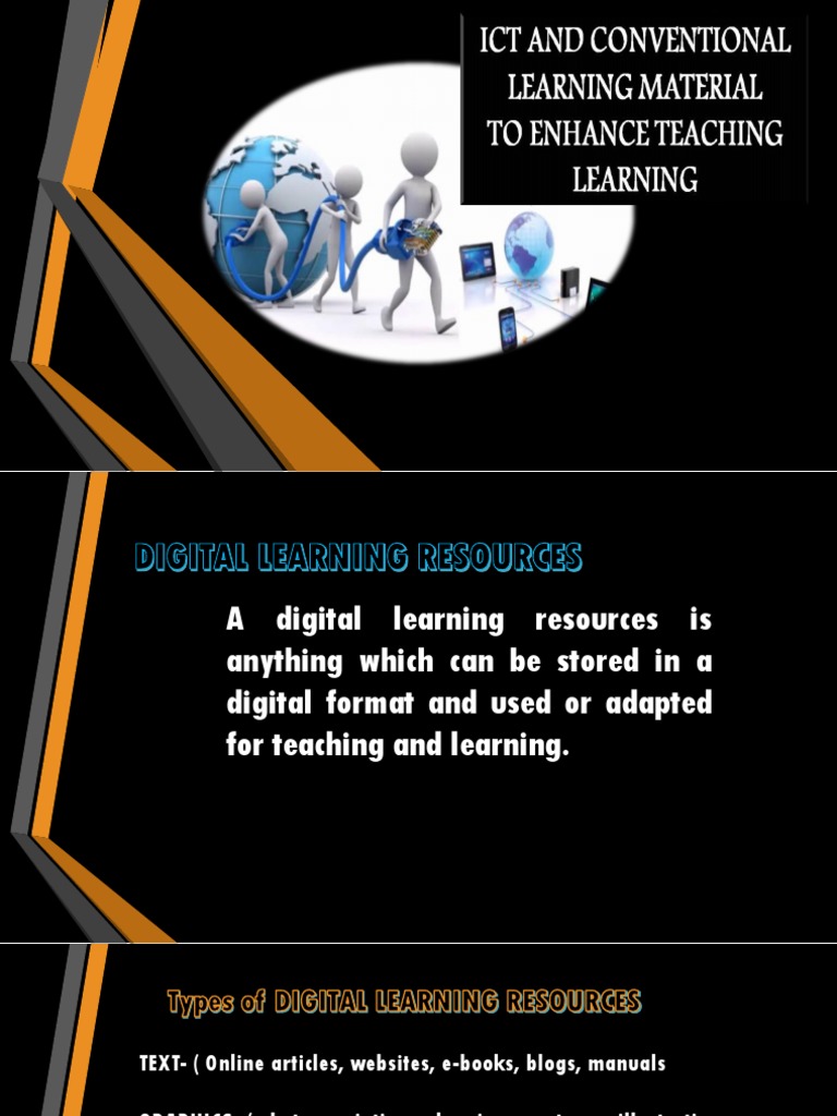 ICT and Conventional Learning Material | PDF | Learning | Cognition