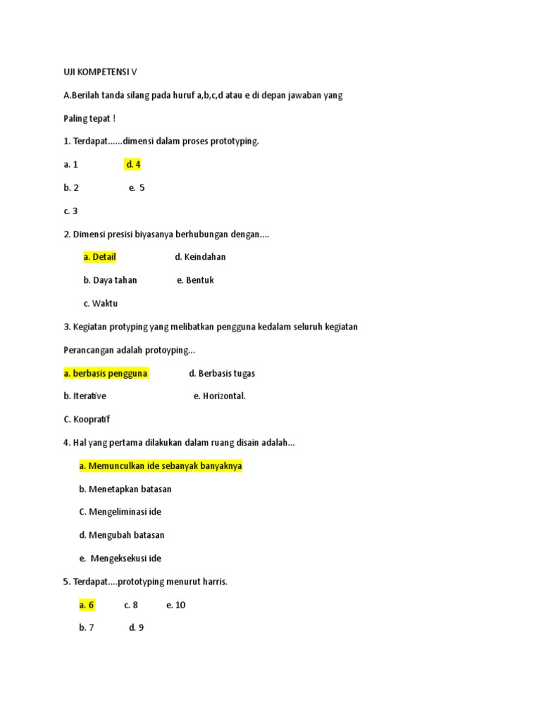 Dimensi dan Kelebihan Prototyping | PDF | Seni