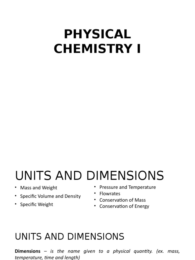 Physical Chemistry I | PDF | Gases | Thermodynamics