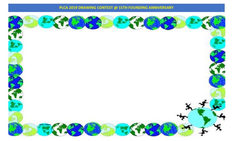 Plca 2019 Drawing Contest at 15Th Founding Anniversary | PDF