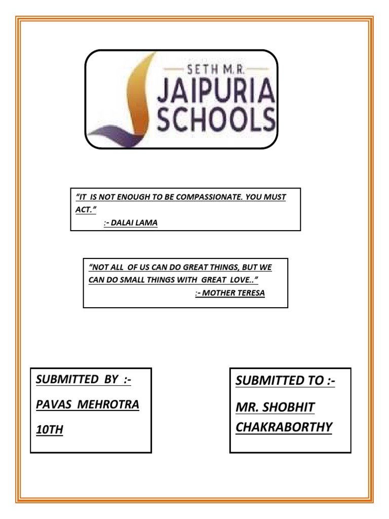 Cover Page For Project Files | PDF | Tibet