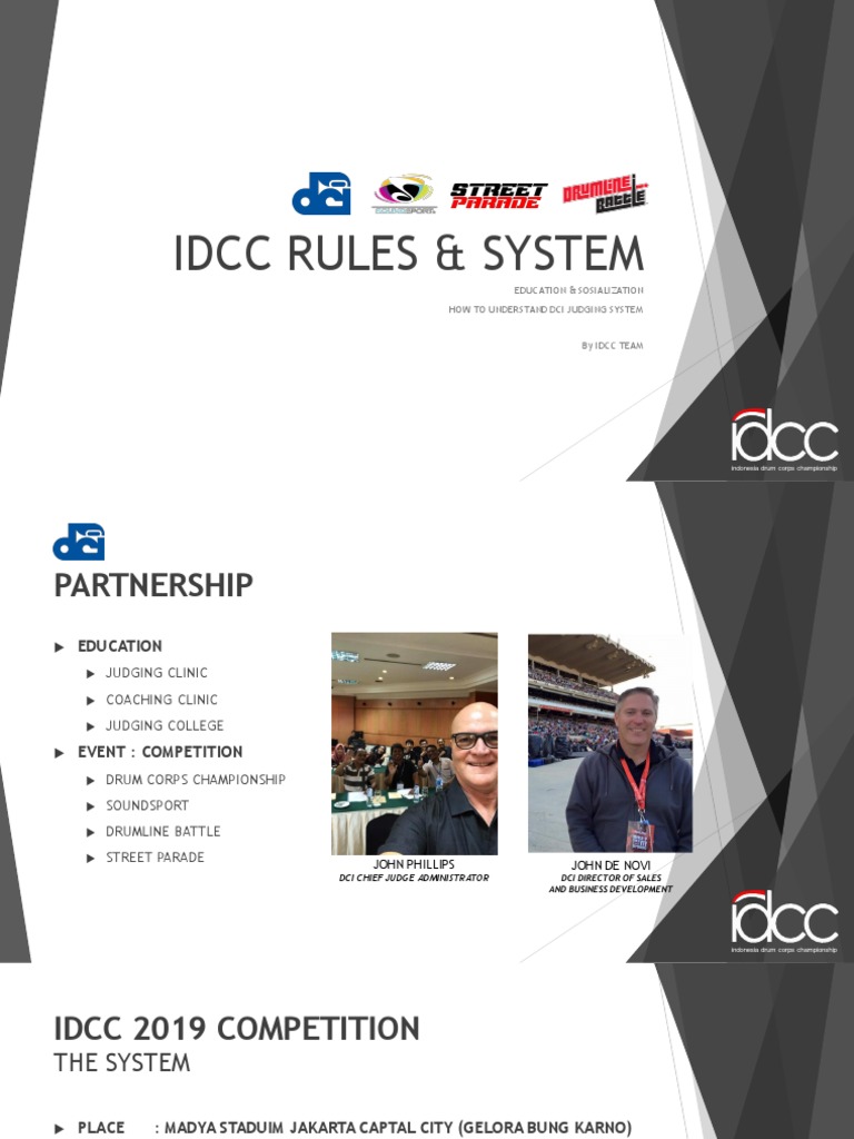 Idcc Rules & System: Education & Sosialization How To Understand Dci ...