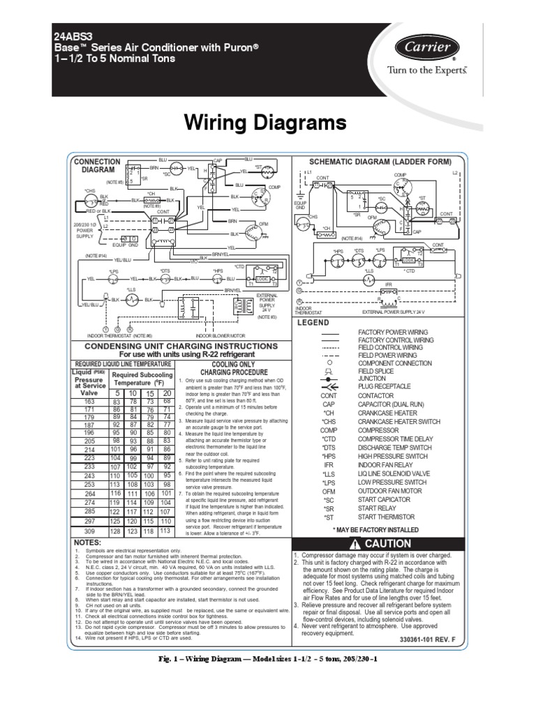 Wiring Diagram of Ac | PDF | Thermostat | Electrical Components