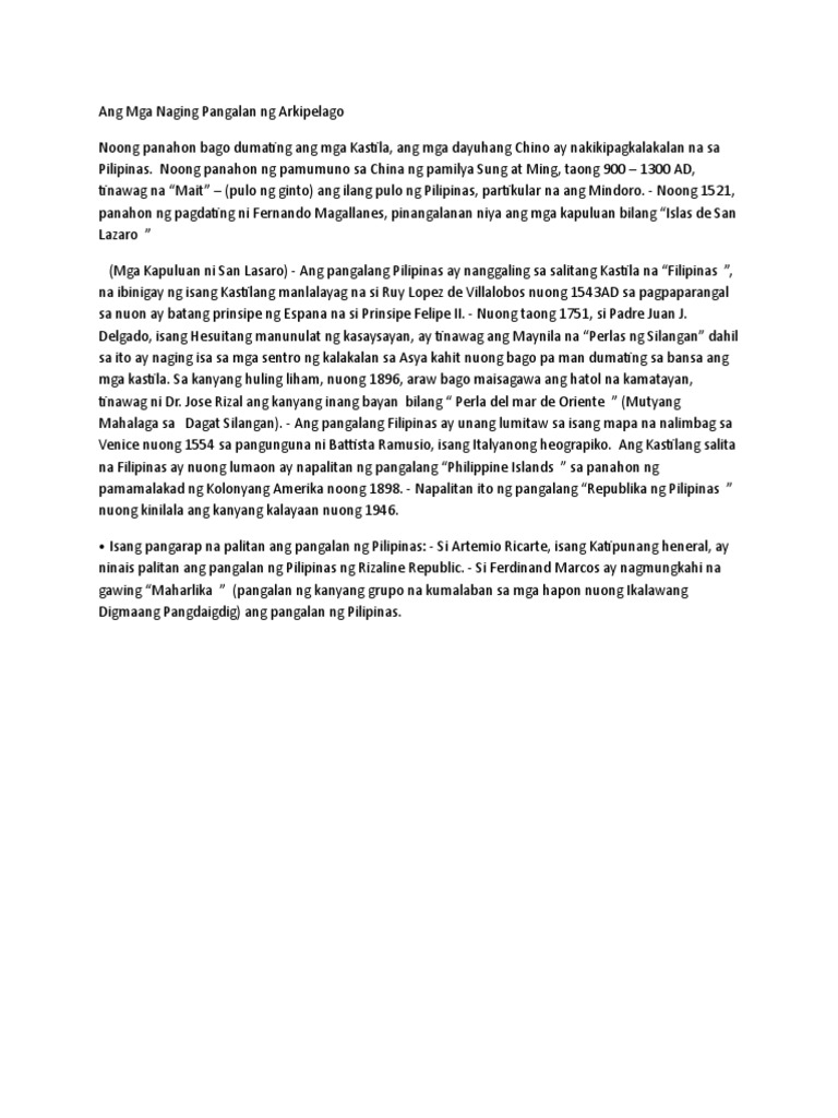 Kasaysayan NG Pilipinas | PDF