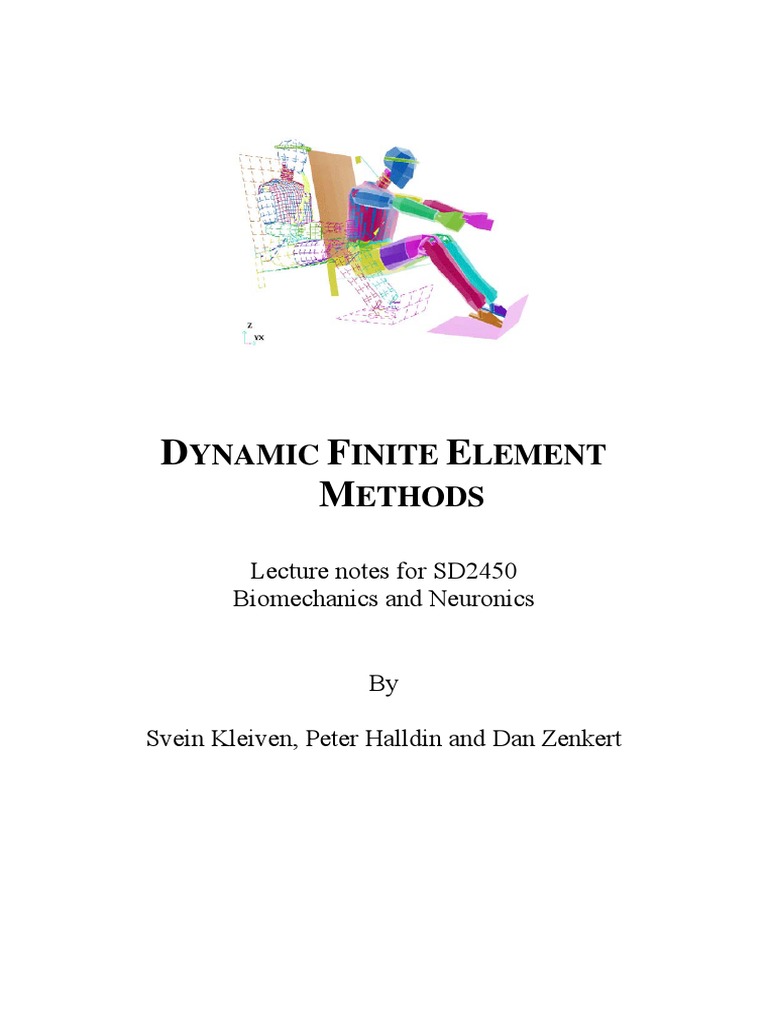 Dynamic Finite Element Methods | PDF | Finite Element Method | Matrix (Mathematics)