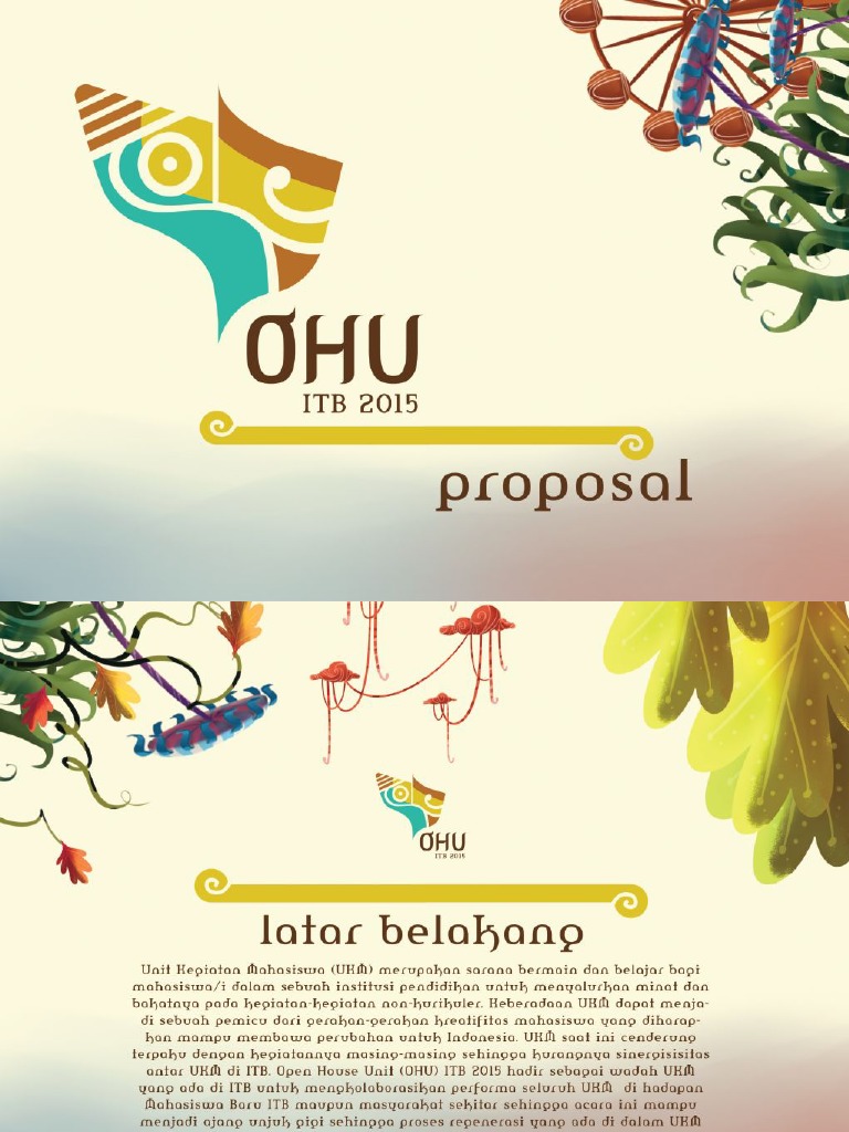 Proposal Sponsorship - ITB - Open House Unit (OHU) 2015 PDF | PDF