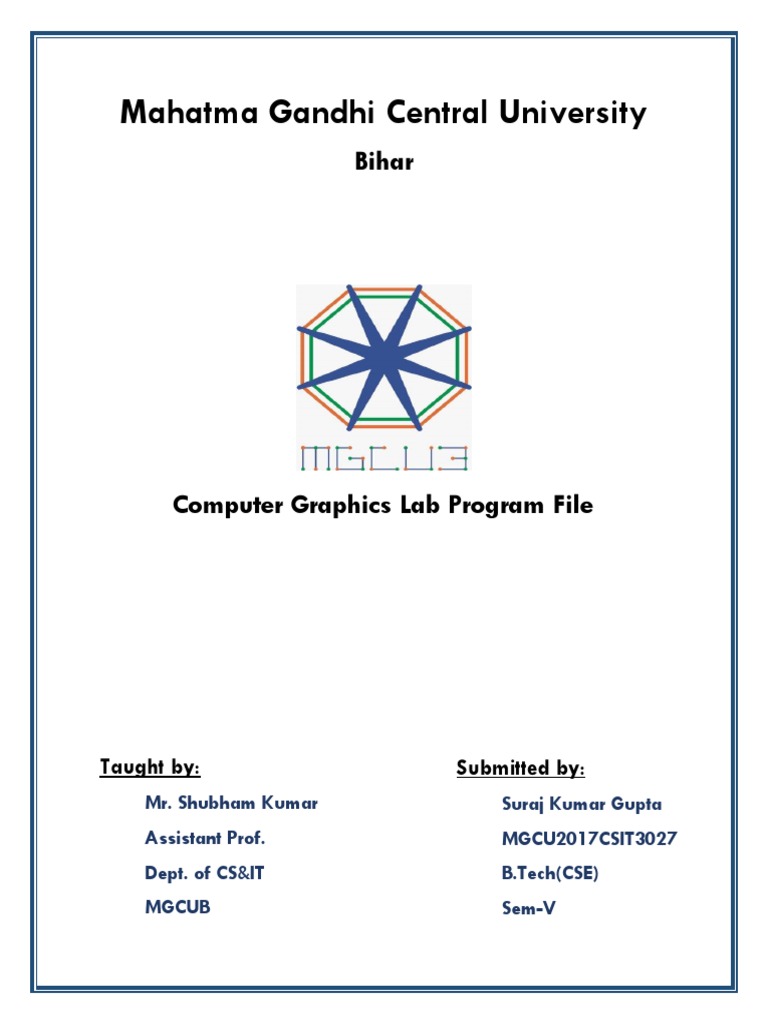 Comp Graph Lab | PDF | Graphics | Combinatorics