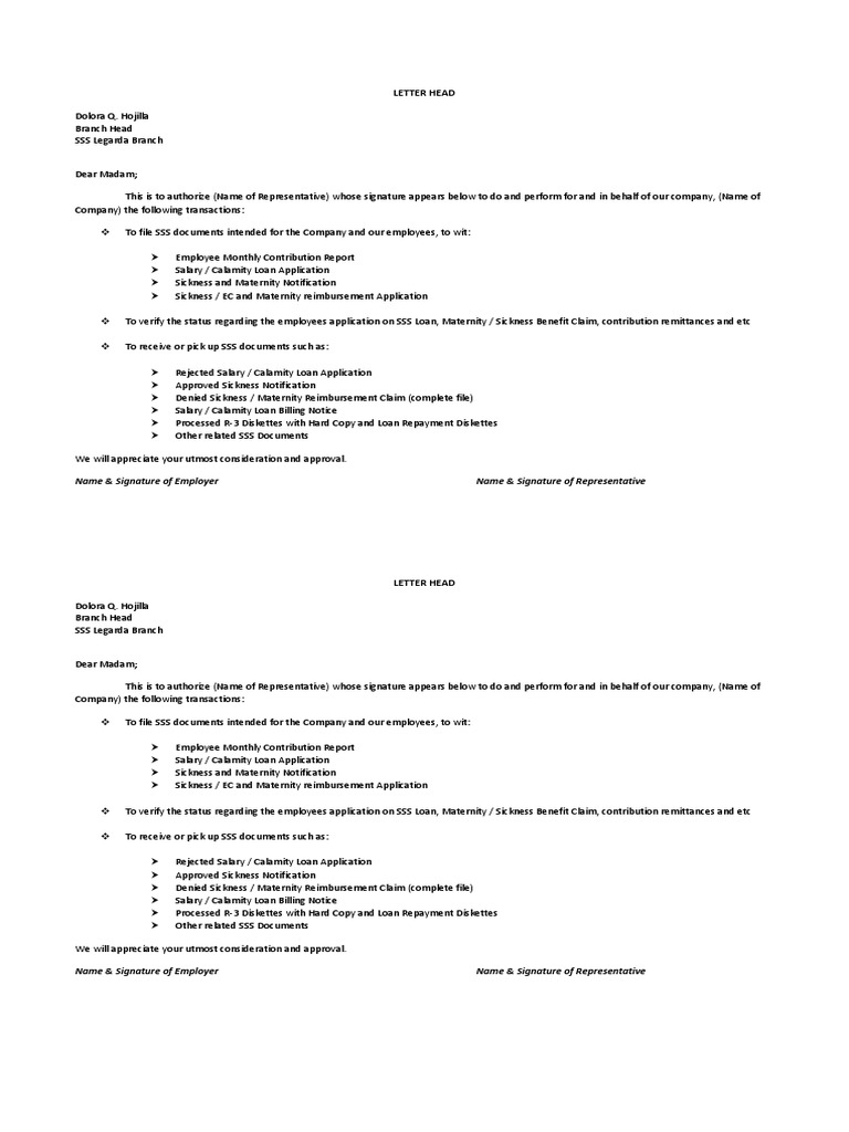 Company Rep Card Letter | PDF | Government | Economies