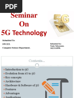 5G Technology Presentation | PDF