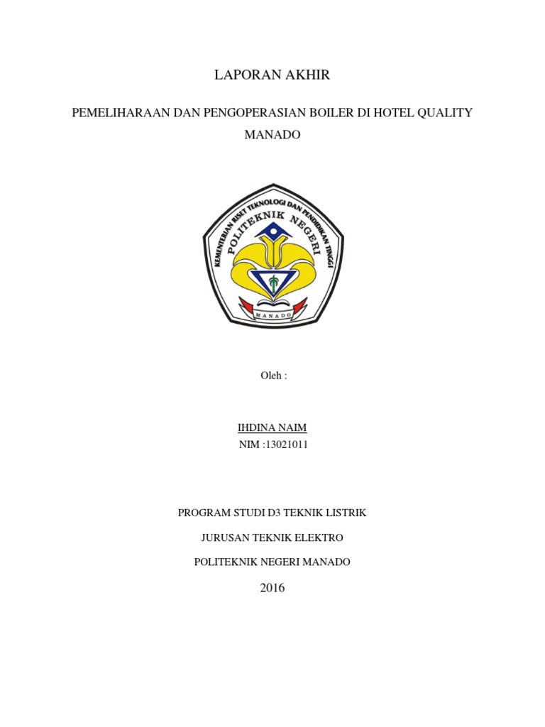 Contoh Laporan Boiler | PDF