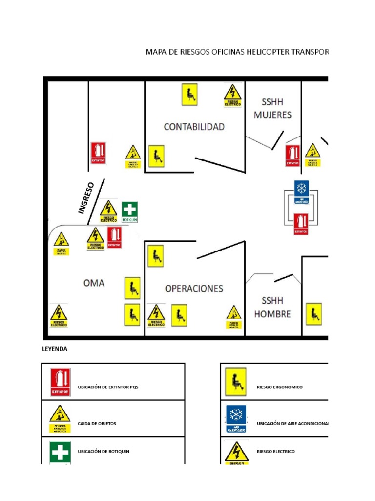 Mapa de Riesgos Oficina | PDF | Tecnología