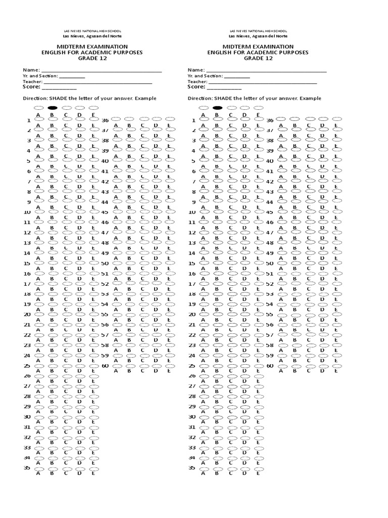 Name: - Name | PDF | Learning