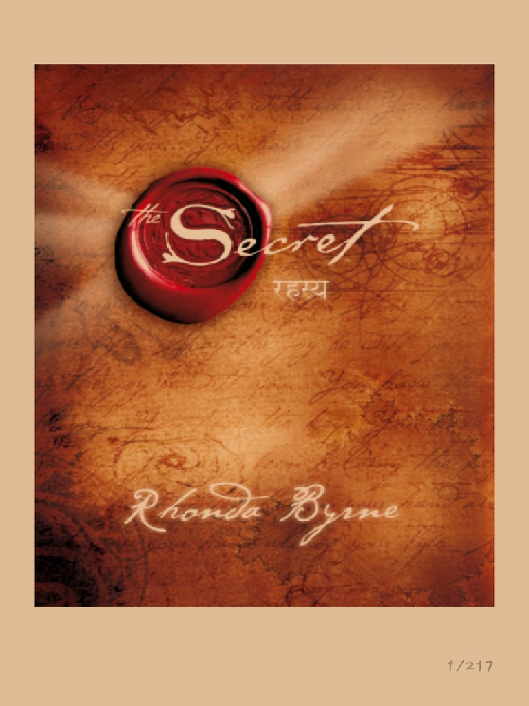 Rahasya (The Secret in Hindi) by Rhonda Byrne PDF | PDF