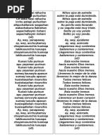 Letra de Valicha | PDF