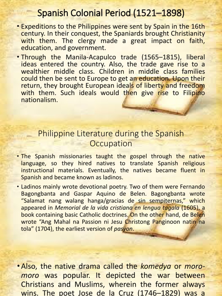 Spanish Colonial Period (1521-1898) | PDF | Philippines | Poetry