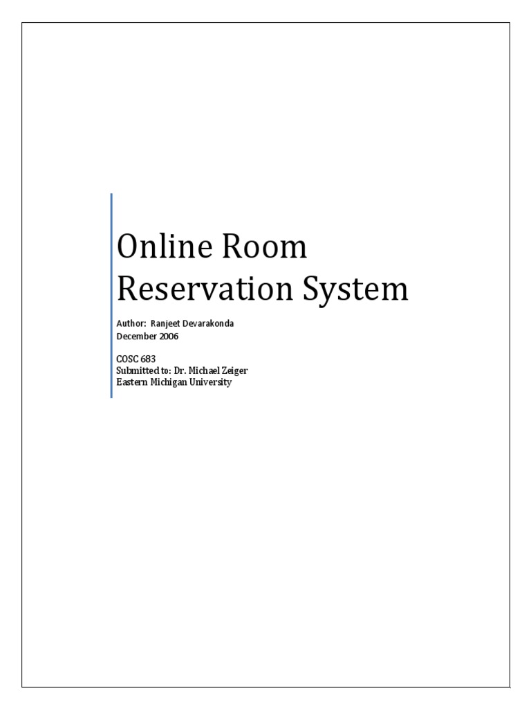 Online Room Reservation System | PDF | Ajax (Programming) | Hyperlink