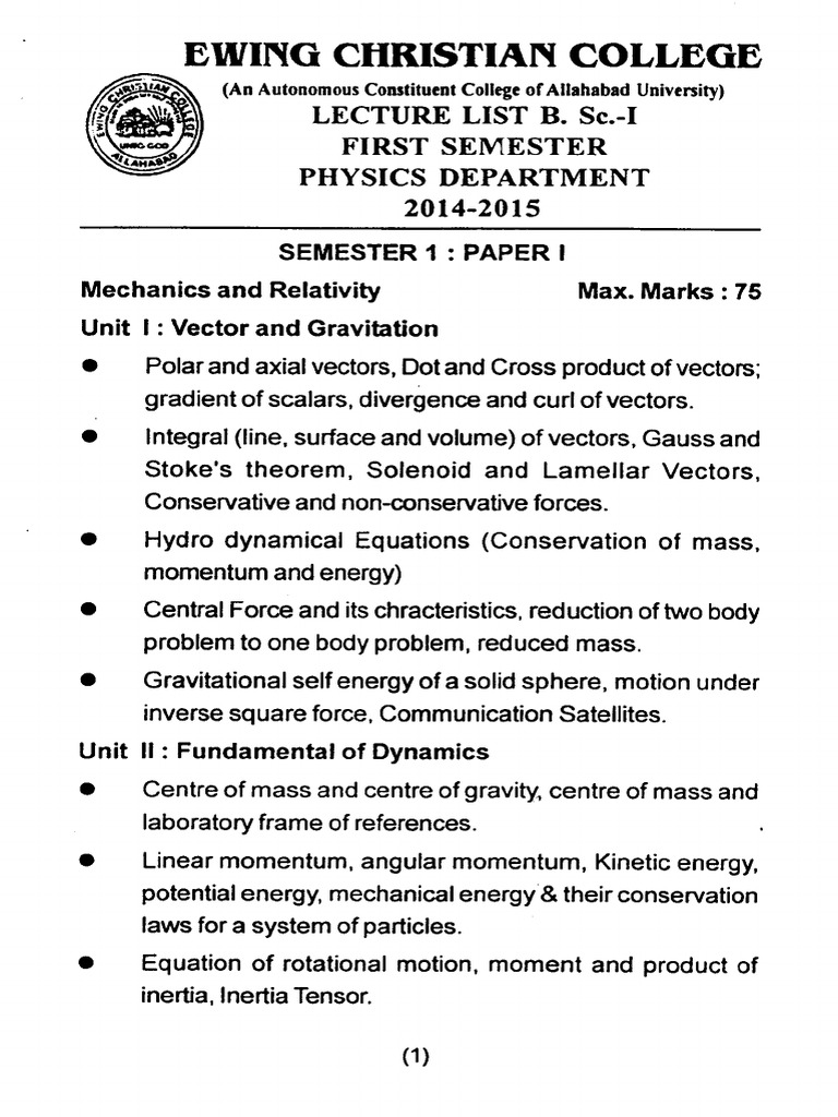 Physics Notes | PDF