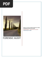 Forensic Audit Report | PDF | Financial Audit | Fraud