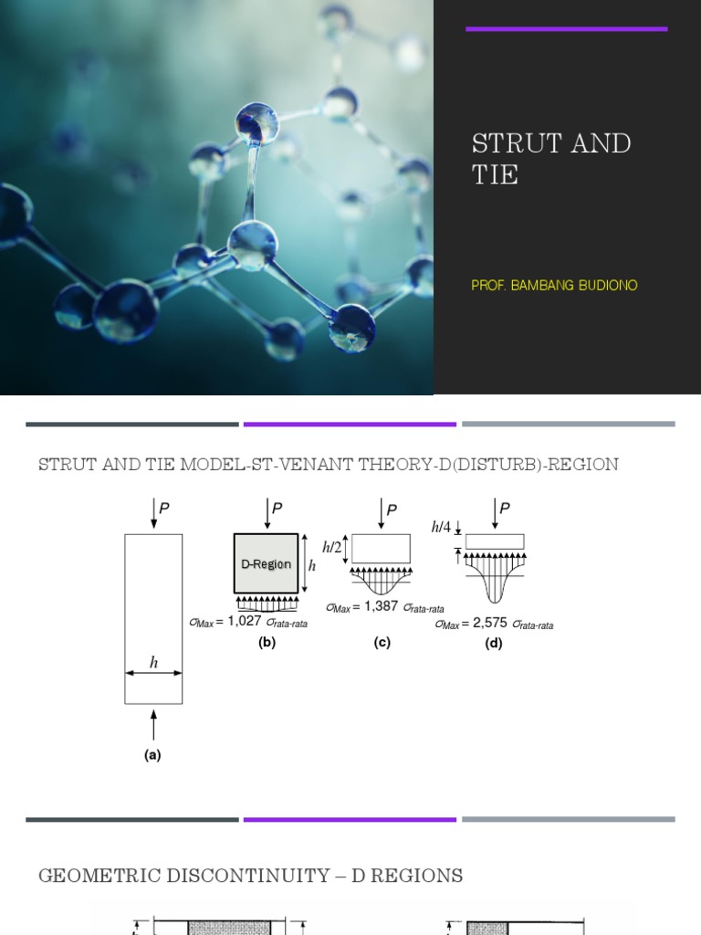Strut and Tie Model by Bambang Budiono | PDF