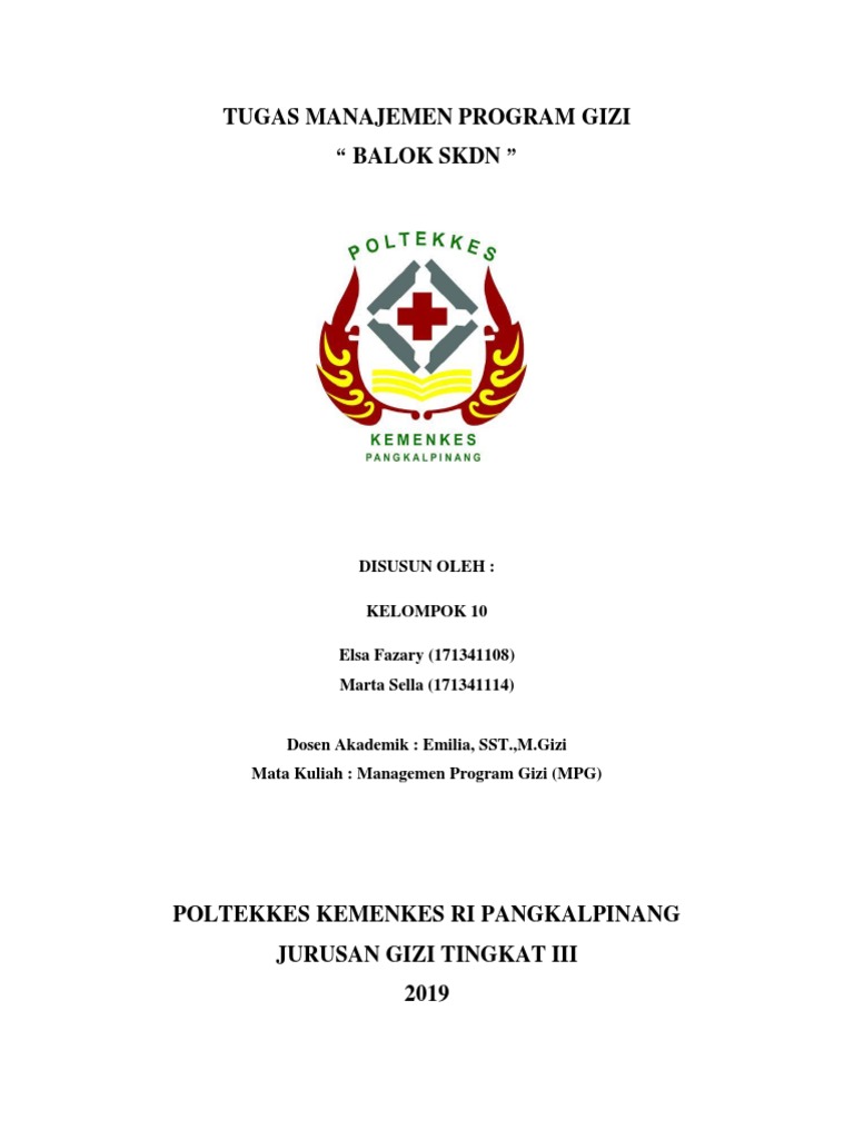 Indikator SKDN dalam Program Gizi | PDF | Ilmu Sosial