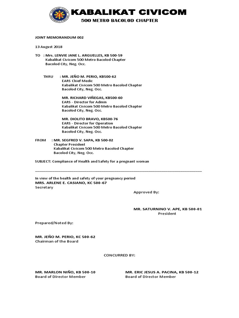 KB Board Resolutions Termination | PDF