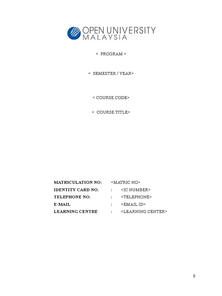 Assignment Cbds 2103 Databased Structure Muhd Zaki Zulfadli Bin Abdul ...