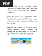 Cinderella Story Summary | PDF