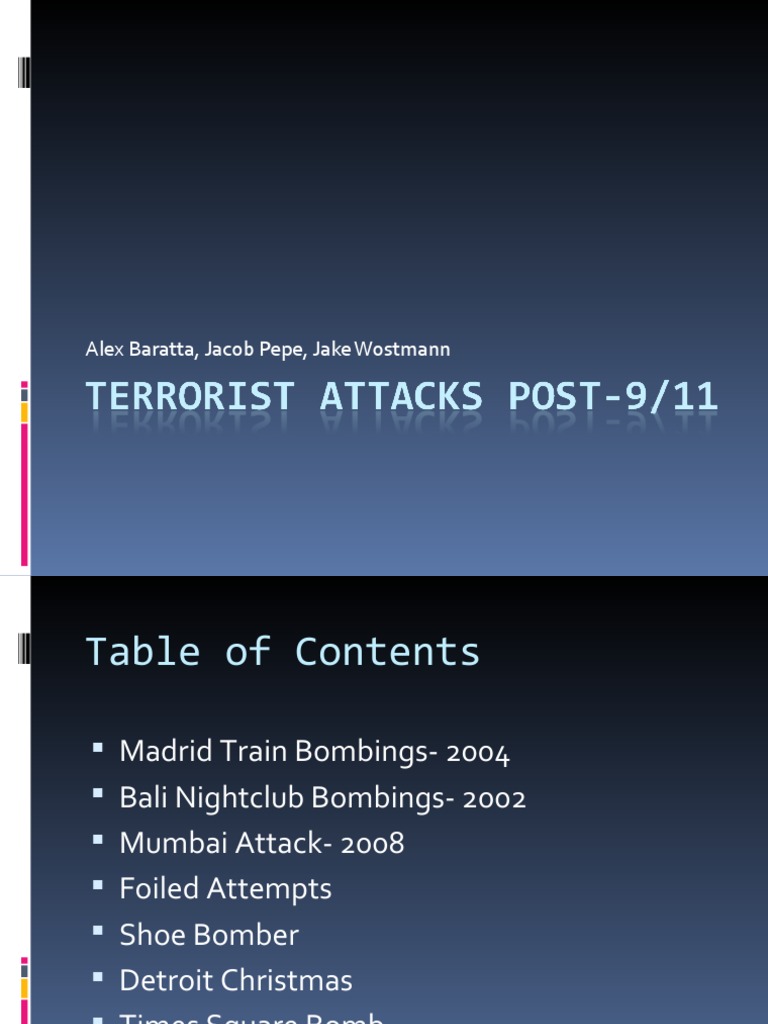 Alex Baratta, Jacob Pepe, Jake Wostmann | PDF | Man Made Disasters ...