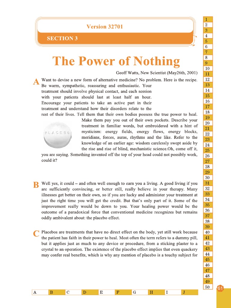 The Power of Nothing | PDF