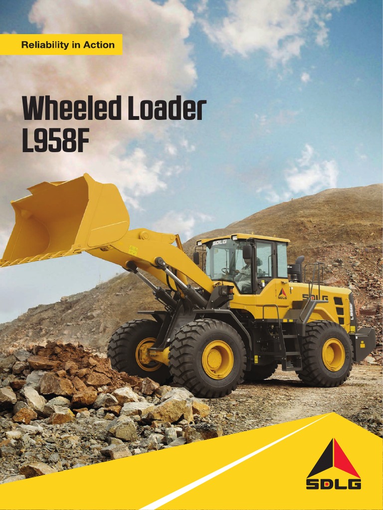 Wheeled Loader L958F | PDF | Loader (Equipment) | Transmission (Mechanics)