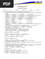 Gen Math Reviewer | PDF | Function (Mathematics) | Variable (Mathematics)