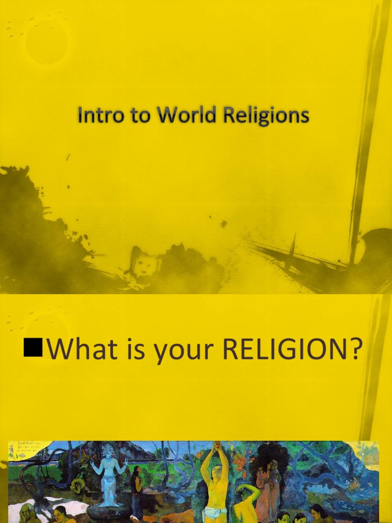 Understanding Religion and Its Sects | PDF | God | Conscience