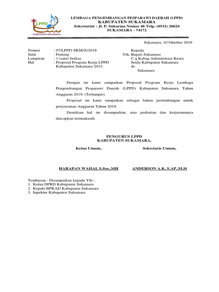 Surat LPPD 2016 | PDF