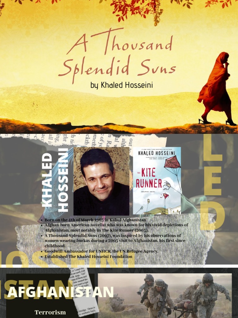 A Thousand Splendid Suns PDF | Afghanistan | Violence