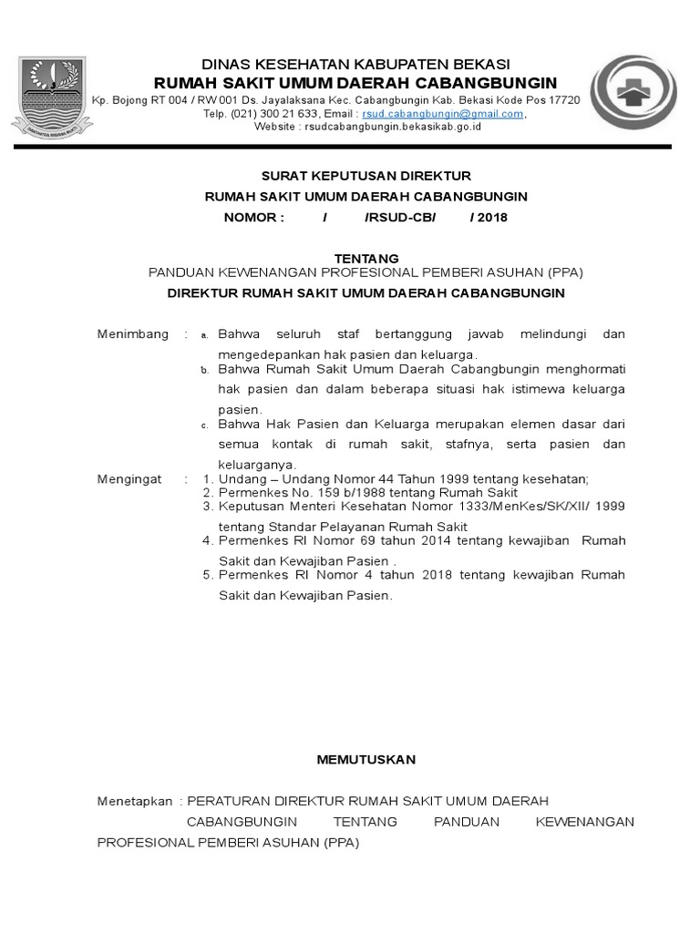 Panduan DPJP Dan Ppa | PDF