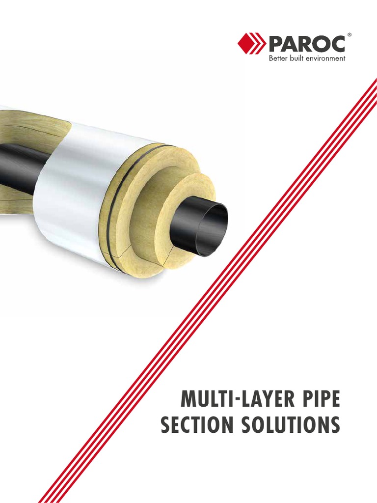 Multilayer Pipe Section Solutions INT | PDF | Thermal Insulation | Pallet