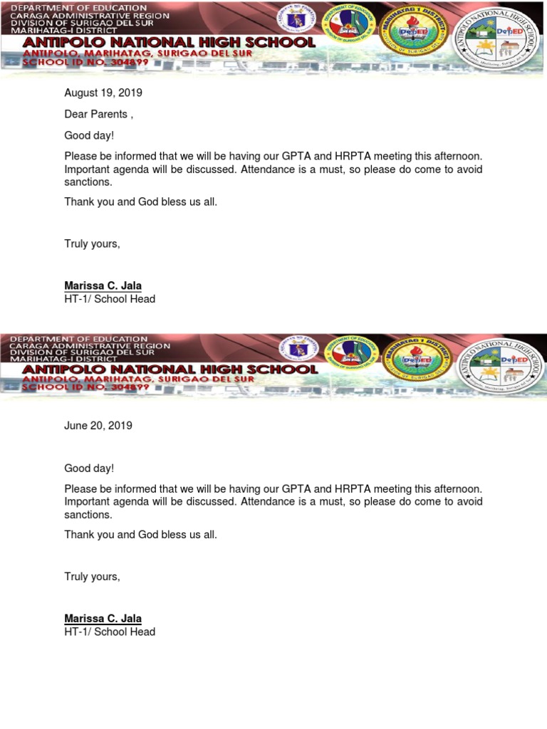 GPTA Meeting | PDF