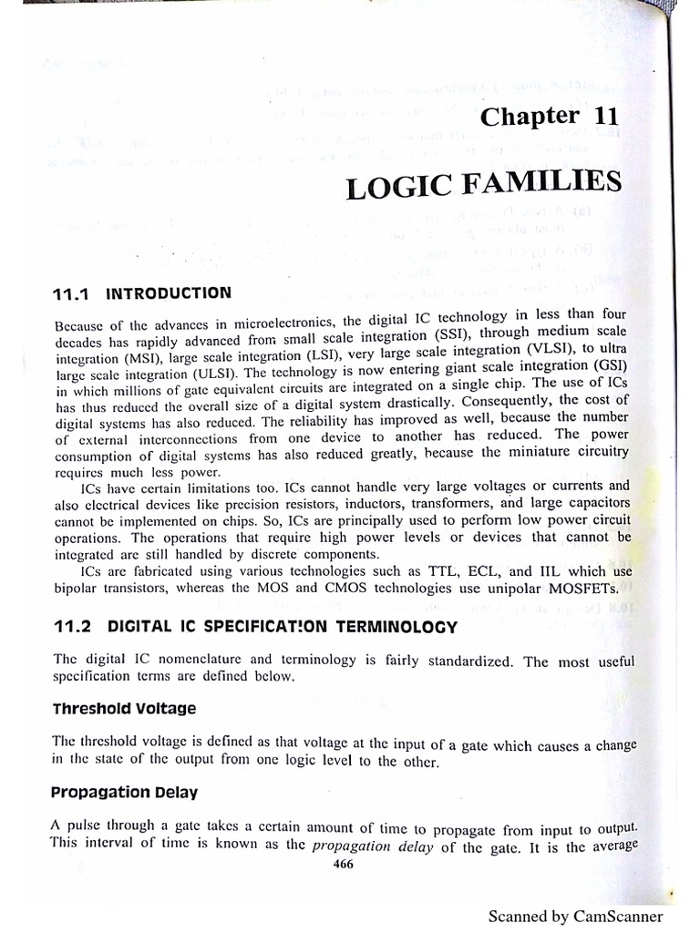 Logic Families | PDF