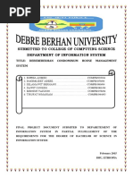 Final Version of Dormitory Management System Documentation | PDF ...