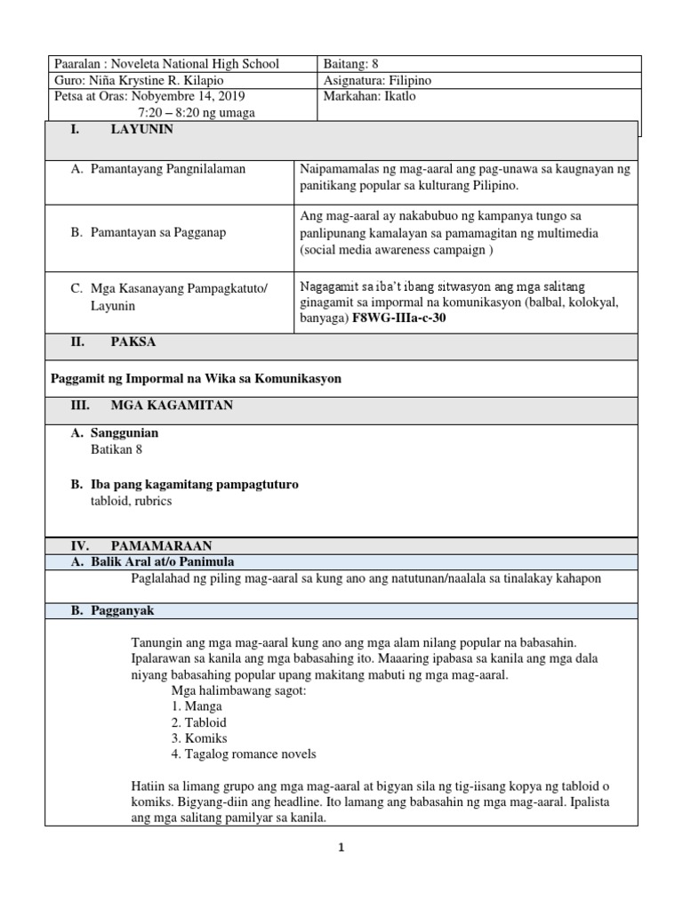 DLP 7 Observation | PDF