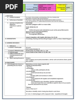 Espiloy COT DLP Math 5 Q4 | PDF | Learning | Educational Technology