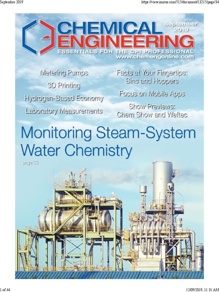 Chemical Engineering Magazine Sep 2019 | PDF