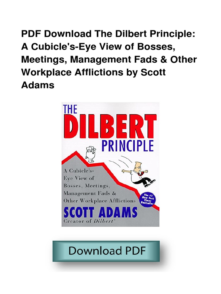Full Book The Dilbert Principle A Cubicl PDF | Download Free PDF | Works