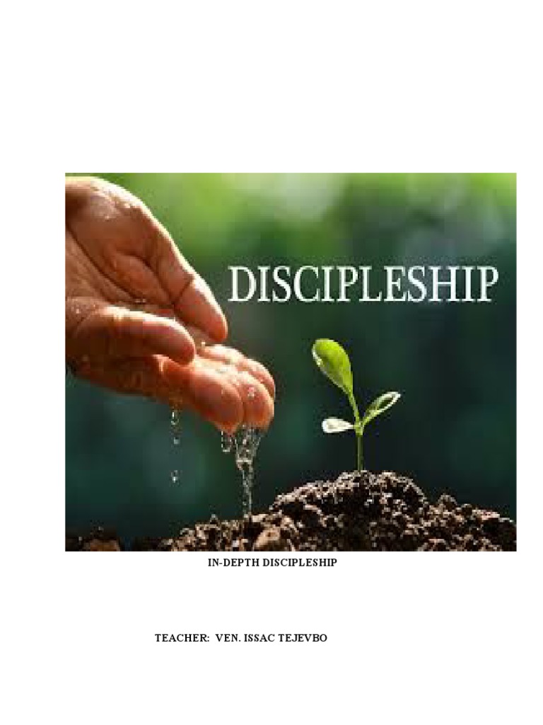 Online Discipleship | PDF | Disciple (Christianity) | Jesus