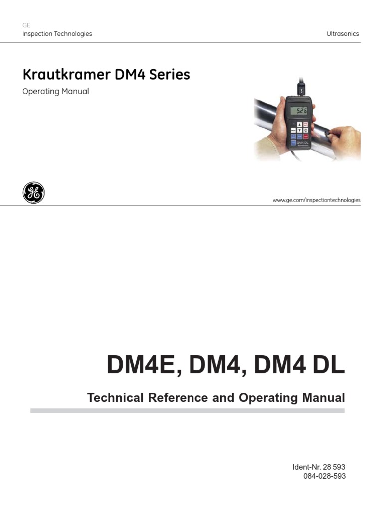 084 028 593 - Rev6 dm4 PDF | PDF | Calibration | Ultrasound